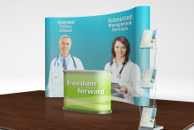 Ashley Rash Graphic Design » Resolution Health Tradeshow Booth & Collateral